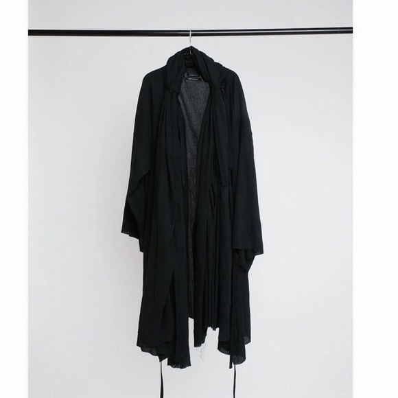 James Hock | Tops | Loose Cotton Wrap Robe | Poshmark